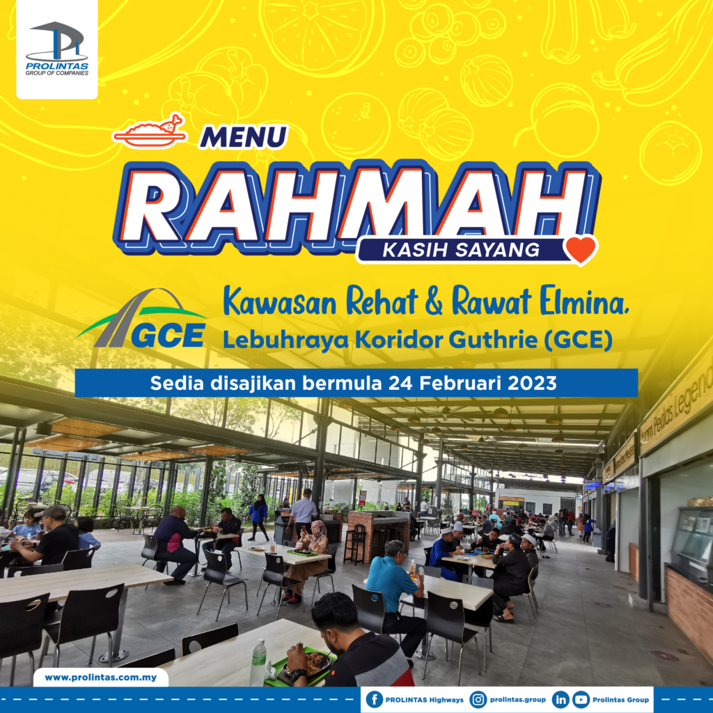 MENU RAHMAH @ GCE ELMINA - PROLINTAS